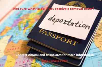 All about a removal order: - Immigration Blog about US & Canadian ...
